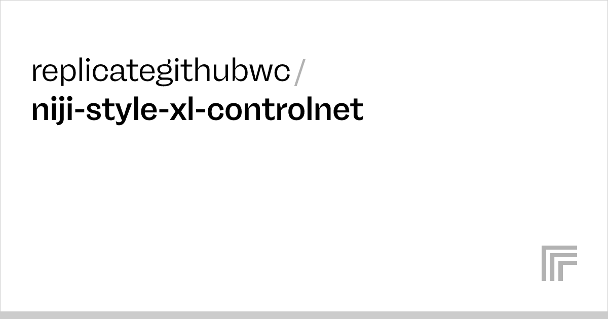 Examples – replicategithubwc/niji-style-xl-controlnet – Replicate