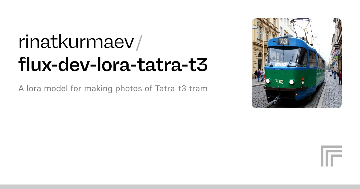 Examples – rinatkurmaev/flux-dev-lora-tatra-t3 | Replicate