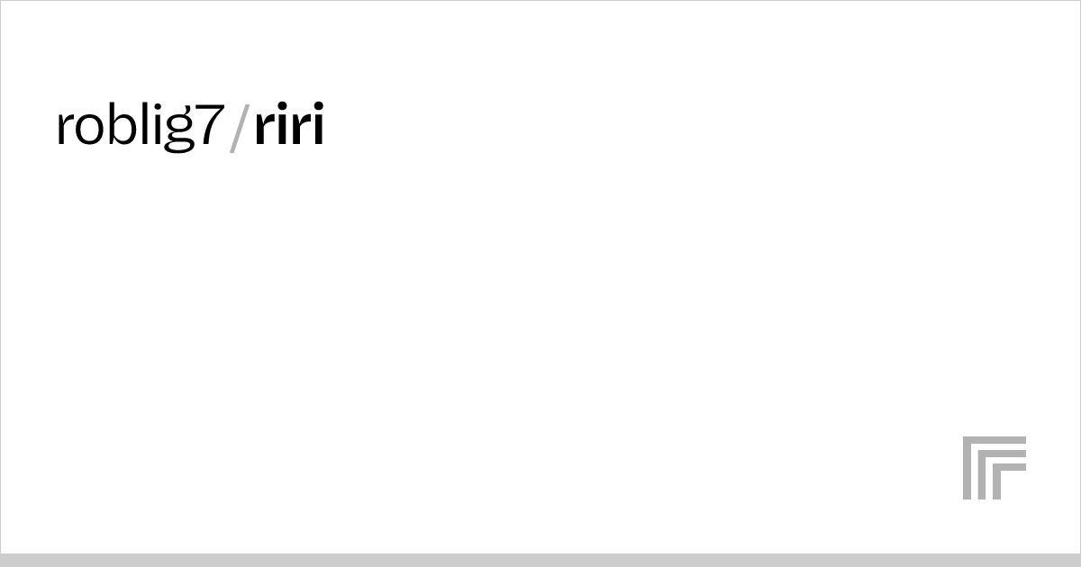 Versions – roblig7/riri – Replicate