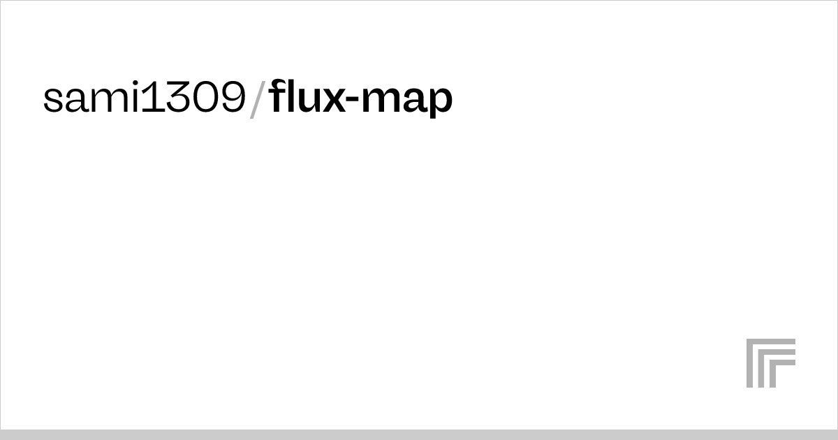sami1309/flux-map | Run with an API on Replicate
