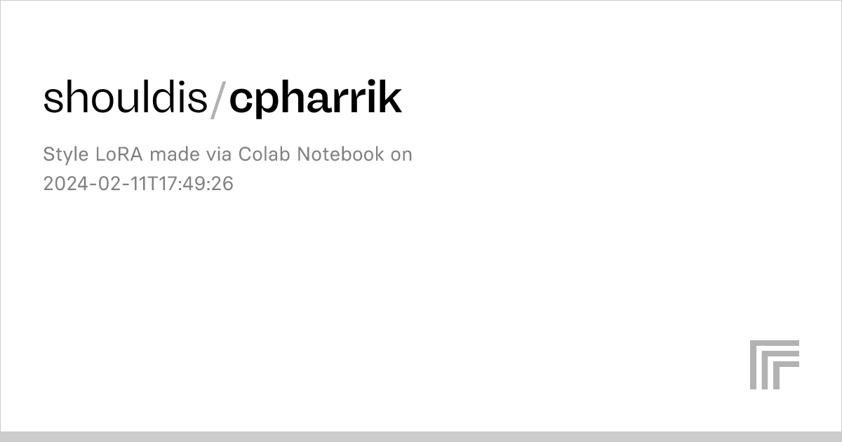 shouldis/cpharrik – API reference