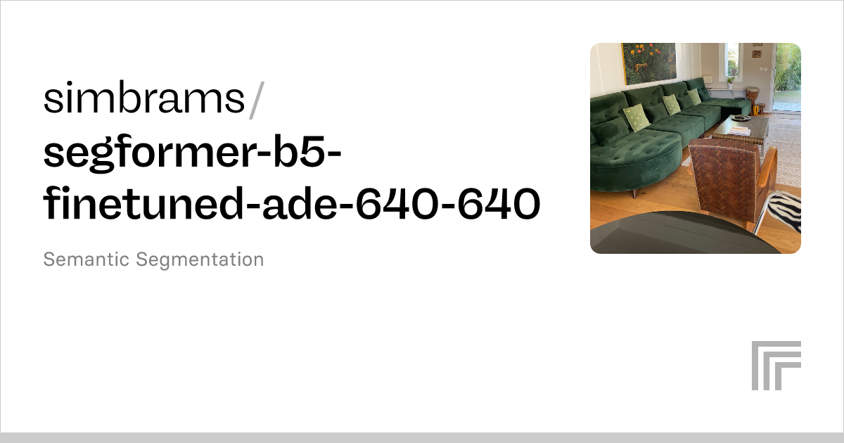 Examples – simbrams/segformer-b5-finetuned-ade-640-640 | Replicate