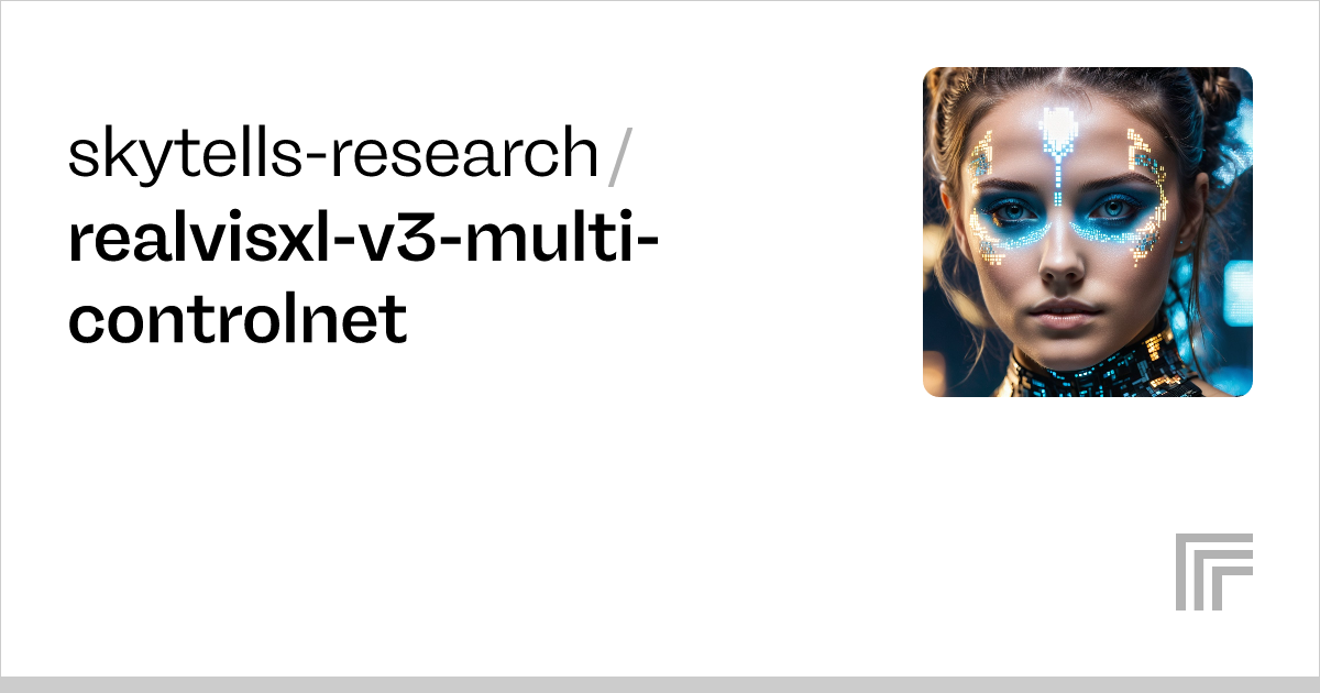 skytells-research/realvisxl-v3-multi-controlnet | API reference