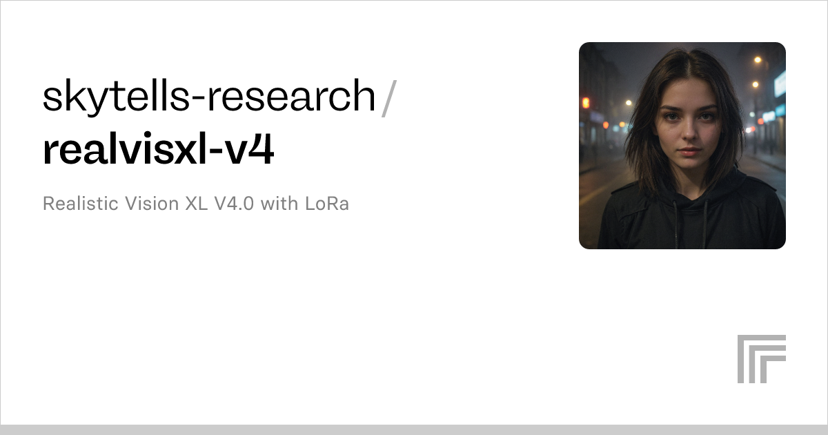 skytells-research/realvisxl-v4 | API reference