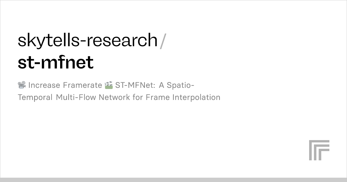 skytells-research/st-mfnet – Run with an API on Replicate skytells-research/st-mfnet – Run with an API on Replicate