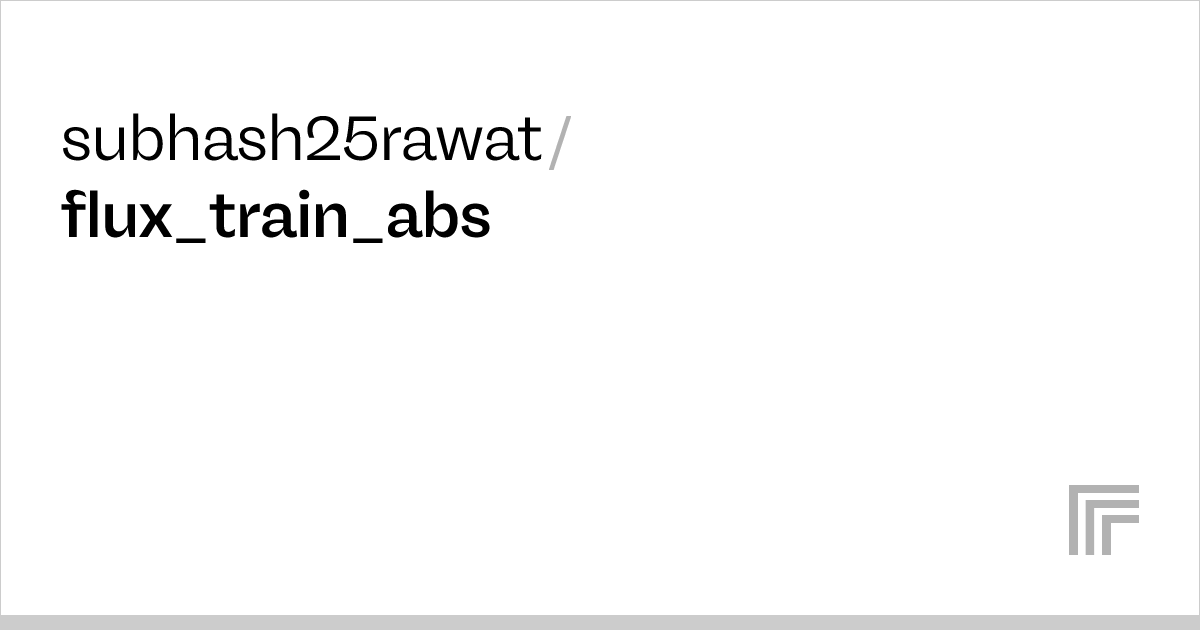 subhash25rawat/flux_train_abs – Run with an API on Replicate