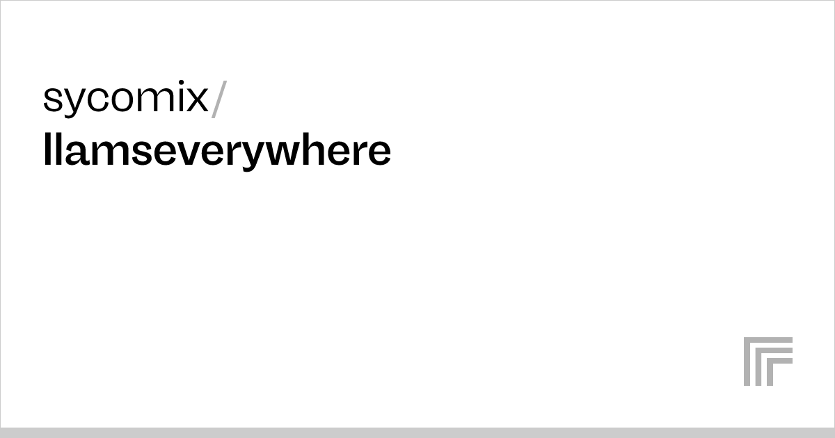 Examples – sycomix/llamseverywhere – Replicate