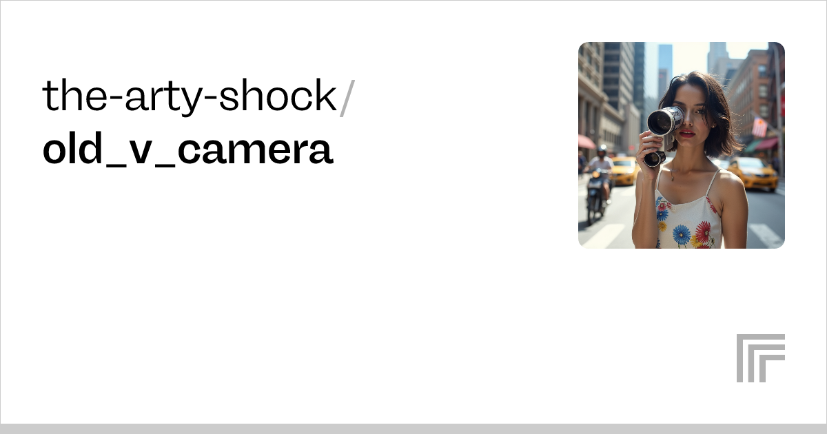 the-arty-shock/old_v_camera | Run with an API on Replicate