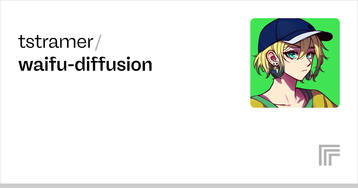 tstramer/waifu-diffusion | Run with an API on Replicate