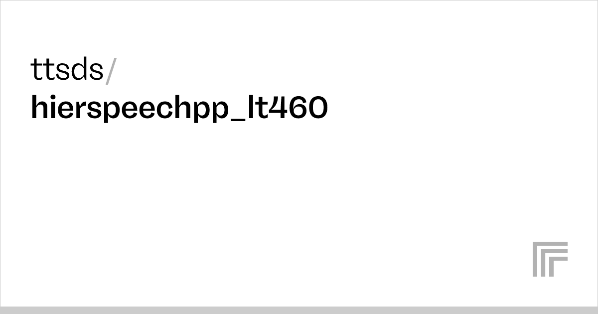 Examples – ttsds/hierspeechpp_lt460 | Replicate