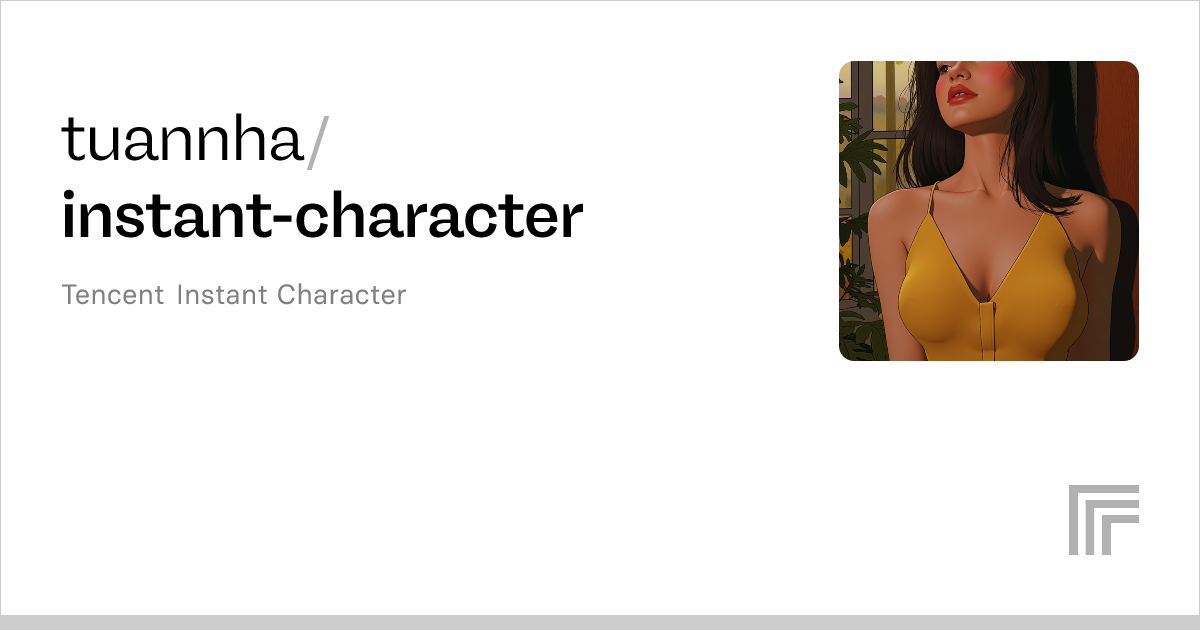 tuannha/instant-character | Run with an API on Replicate