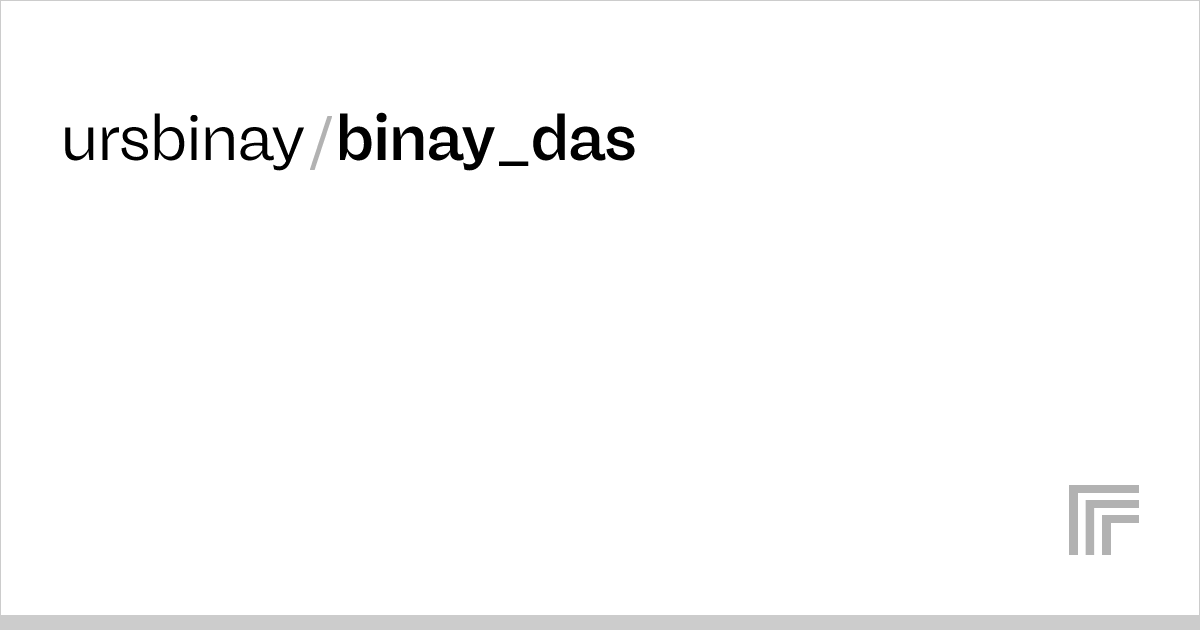 Examples – ursbinay/binay_das – Replicate