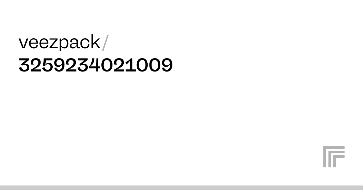 Examples – veezpack/3259234021009 – Replicate