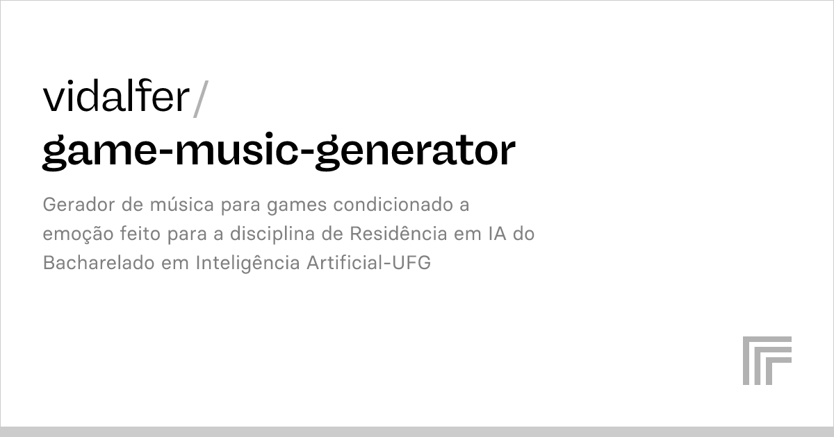 vidalfer/game-music-generator | Run with an API on Replicate