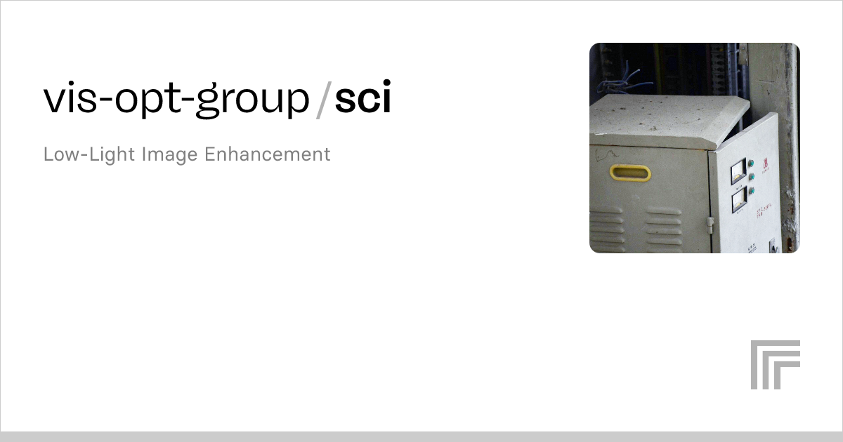 vis-opt-group/sci | Run with an API on Replicate