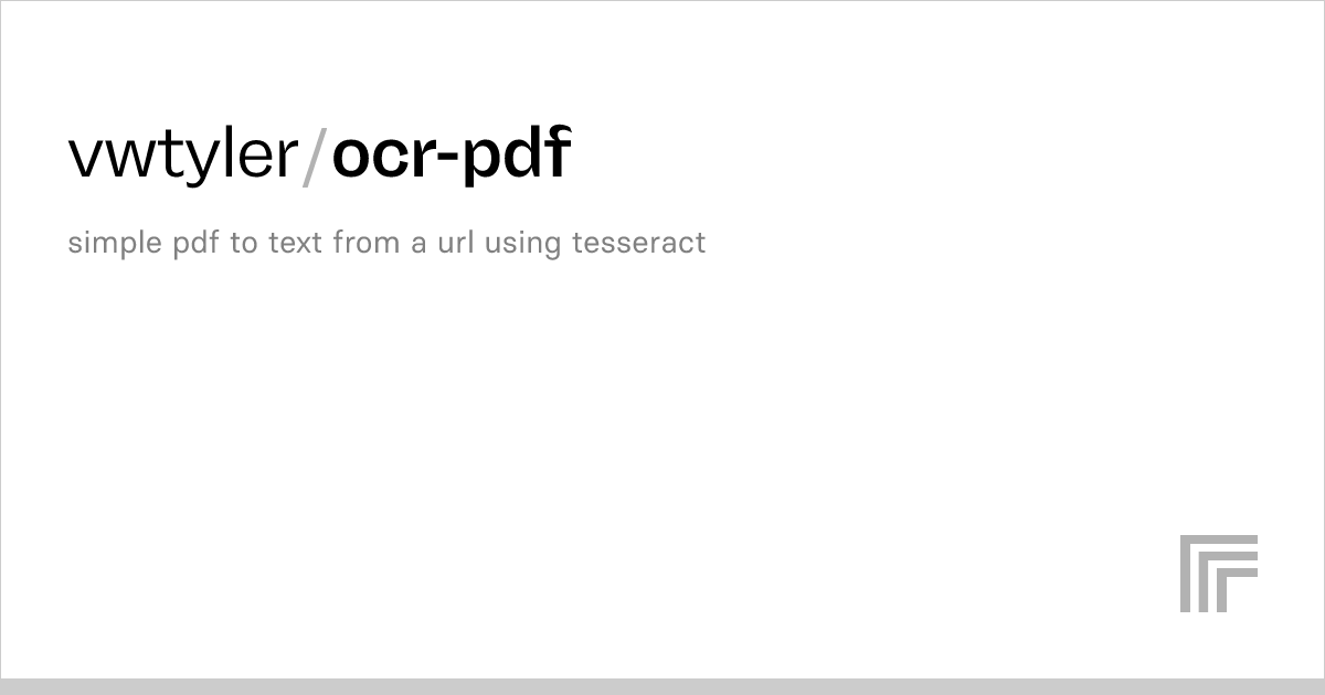 Examples – vwtyler/ocr-pdf | Replicate