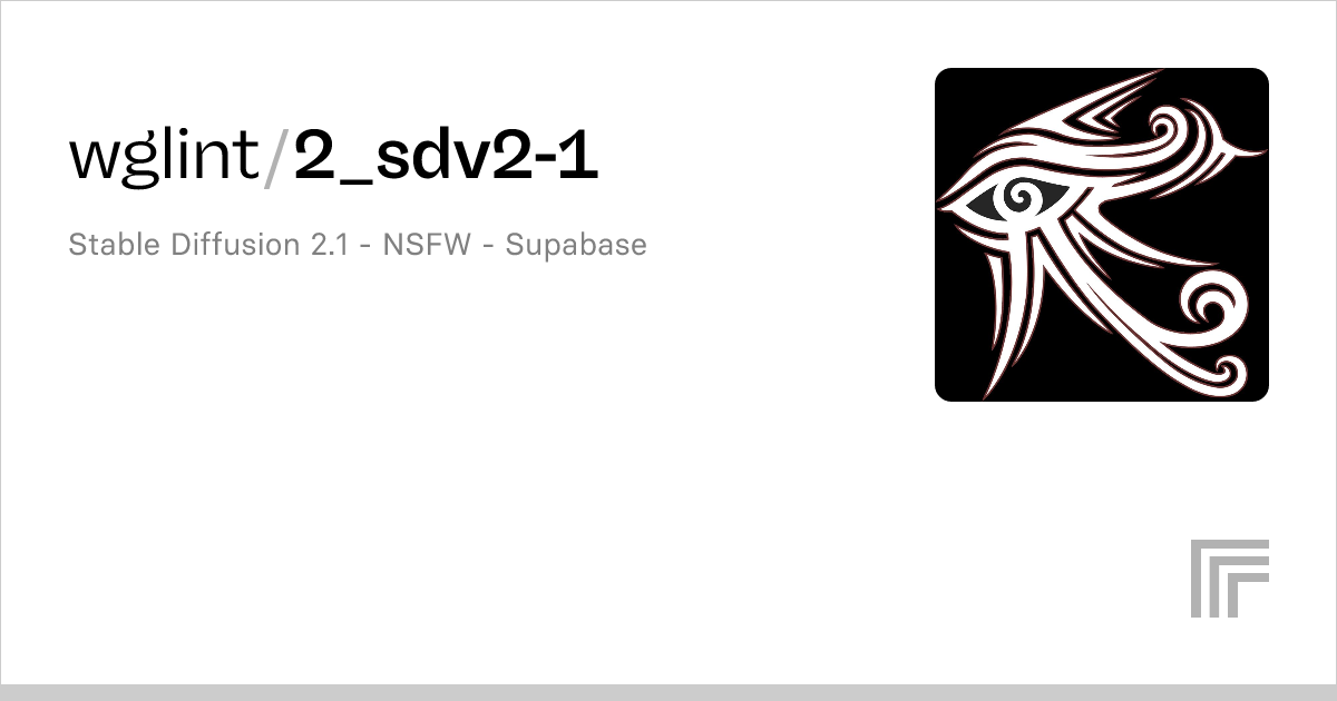wglint/2_sdv2-1 | Run with an API on Replicate