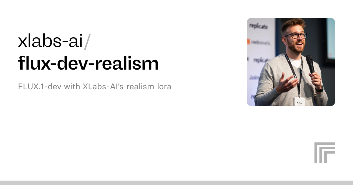 xlabs-ai/flux-dev-realism – Run with an API on Replicate xlabs-ai/flux-dev-realism – Run with an API on Replicate