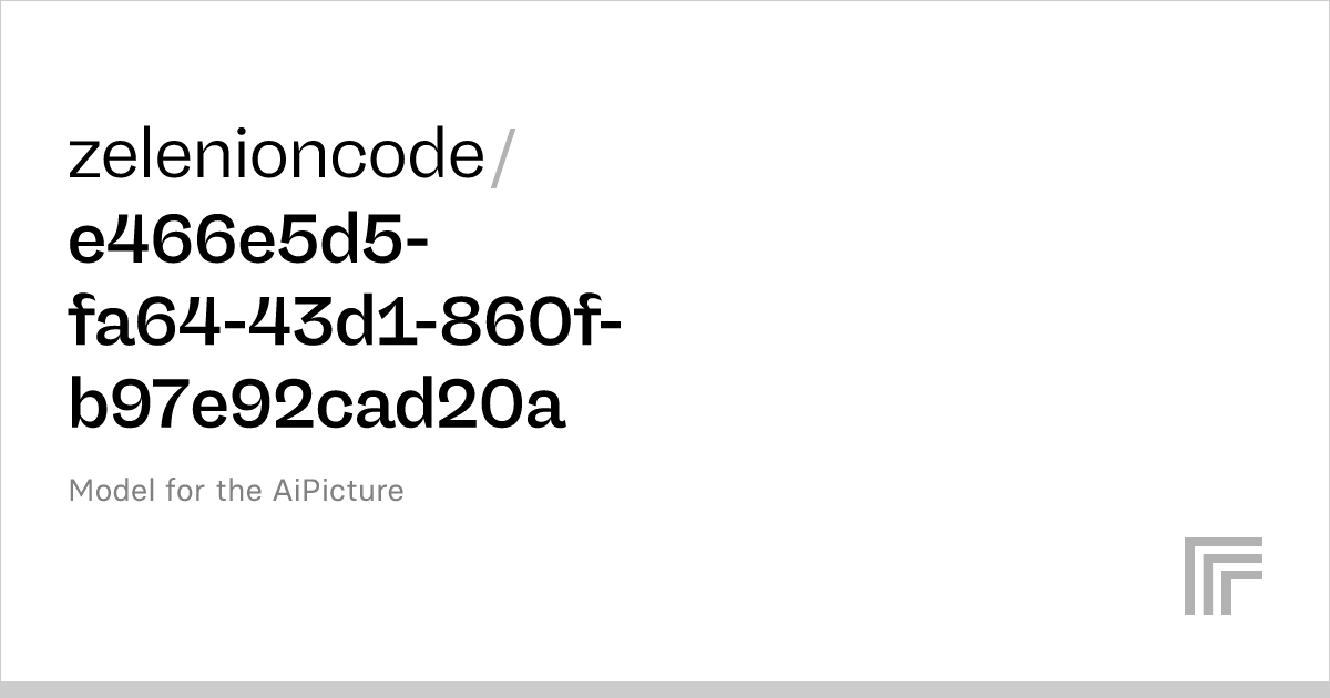 Examples – zelenioncode/e466e5d5-fa64-43d1-860f-b97e92cad20a – Replicate