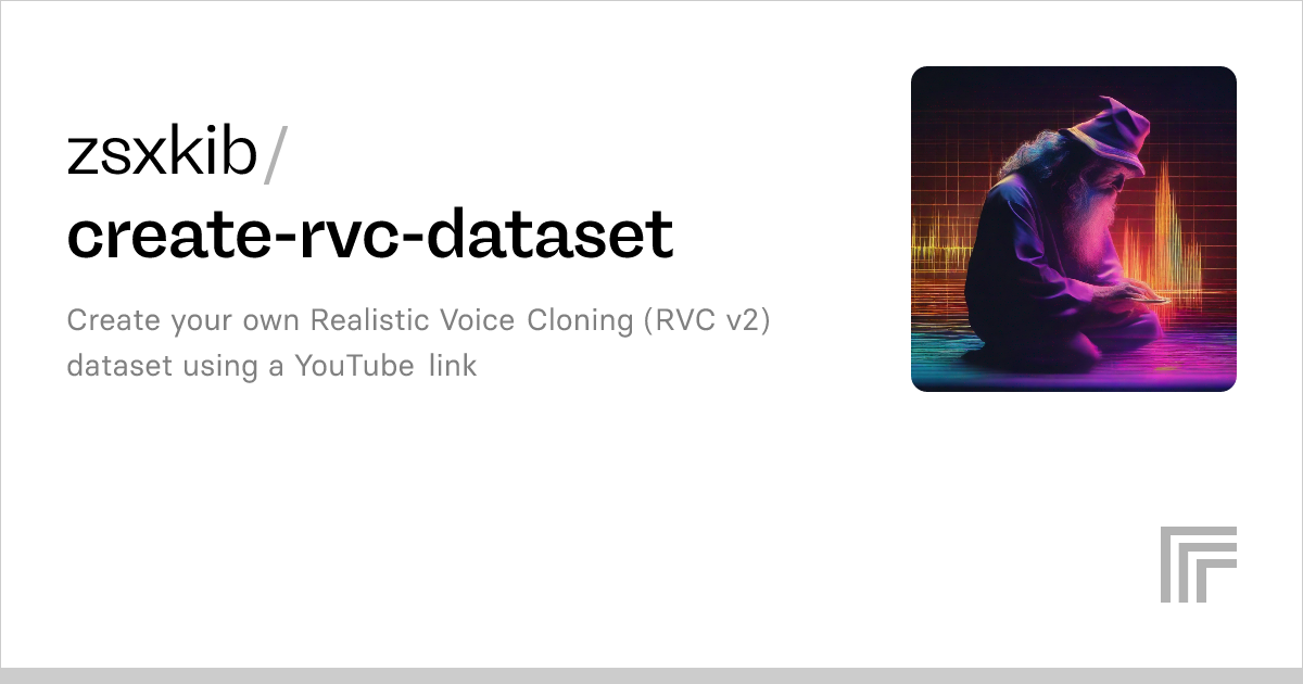zsxkib/create-rvc-dataset – API reference zsxkib/create-rvc-dataset – API reference