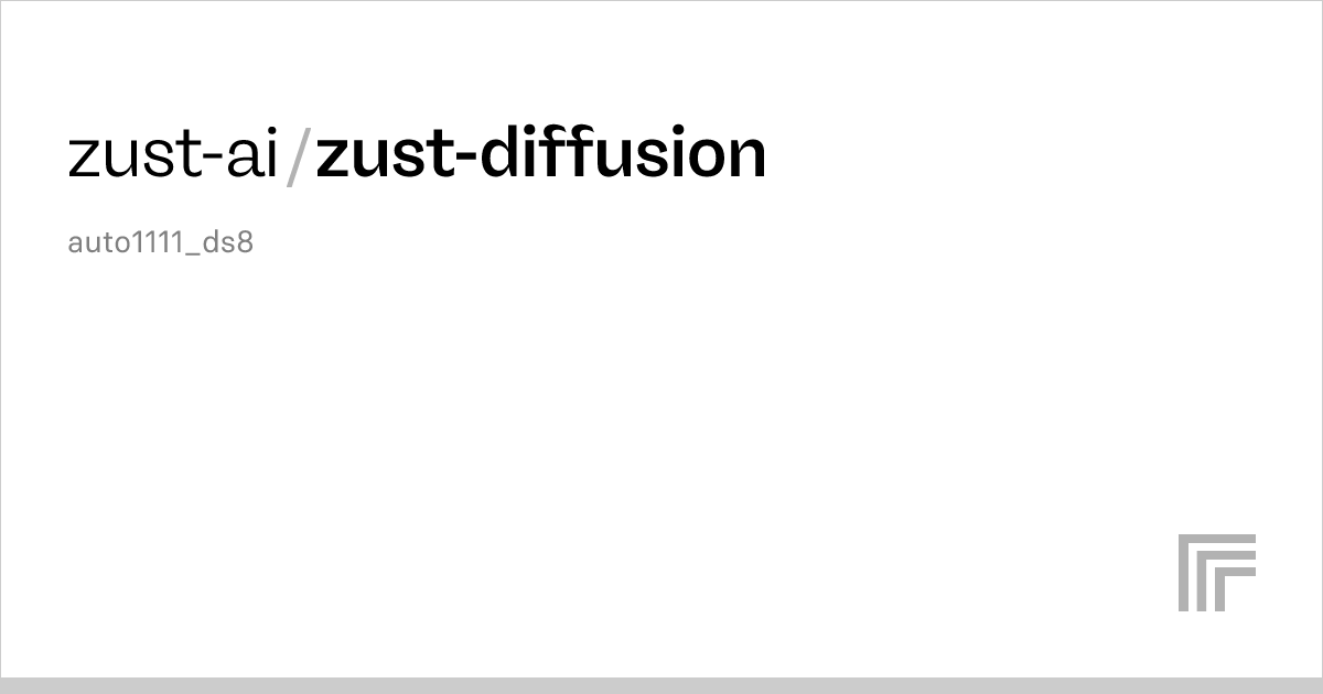 zust-ai/zust-diffusion – Run with an API on Replicate zust-ai/zust-diffusion – Run with an API on Replicate